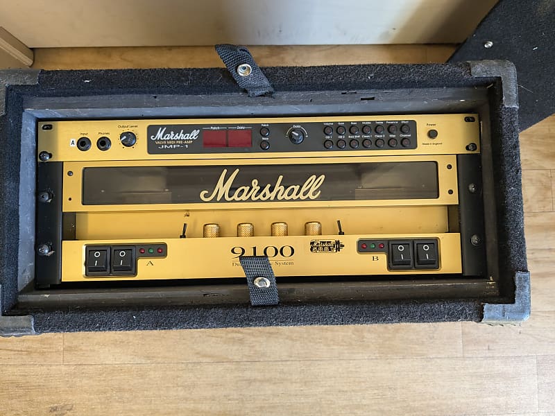 Marshall 9100 Rackmount Stereo Power Amp 5881 | Reverb