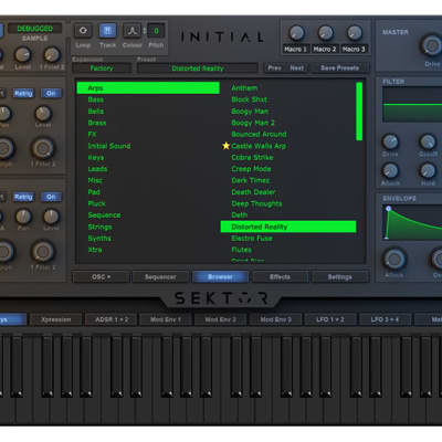 New Initial Audio Sektor - Wavetable Synth Plugin | Reverb