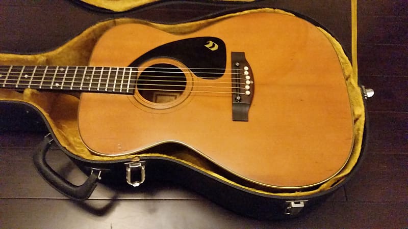 elger vintage acoustic guitar japan pre - ibanez | Reverb