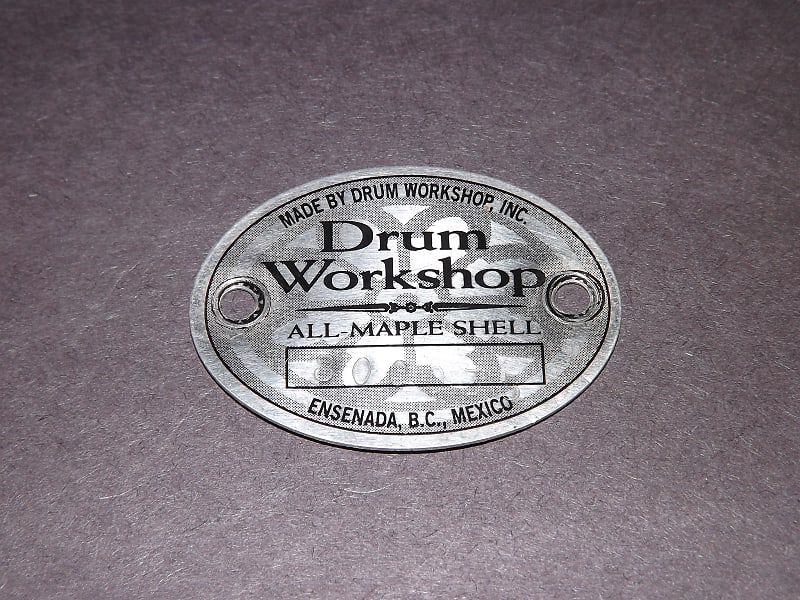 DW All Maple Shell Drum Badges 2 Pack (123) | Reverb