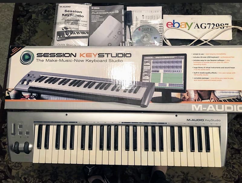 M-AUDIO KEYSTUDIO 49 USB KEYBOARD CONTROLLER | Reverb