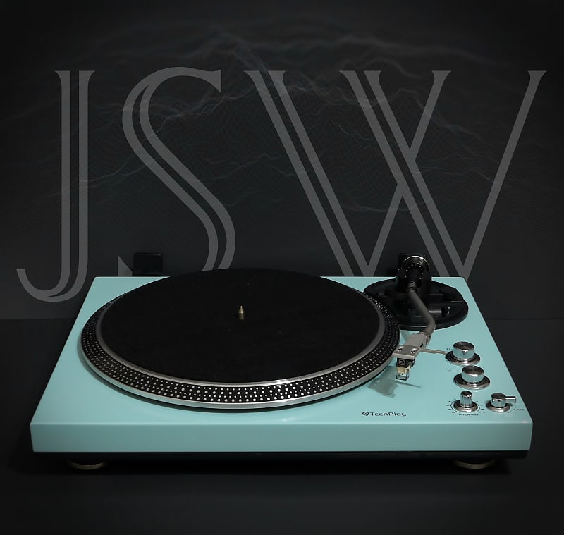 TechPlay Turquoise TCP4530 TR Belt Drive Turntable | Reverb UK
