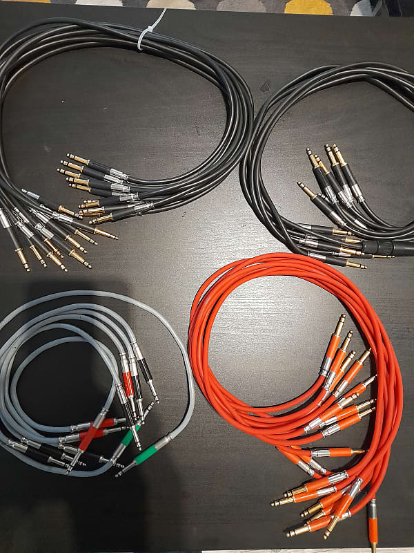 Studer cables -30pcs pack -Neutrik NP3TT-1 patch cables / | Reverb