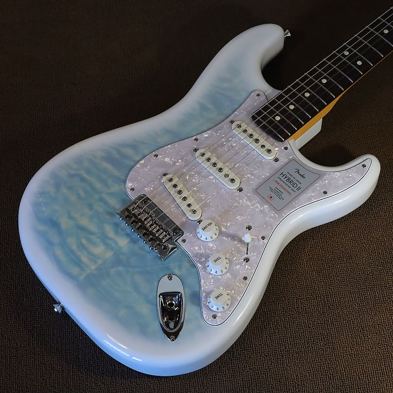 Fender Made in Japan Hybrid II Stratocaster 2024 Larimar | Reverb