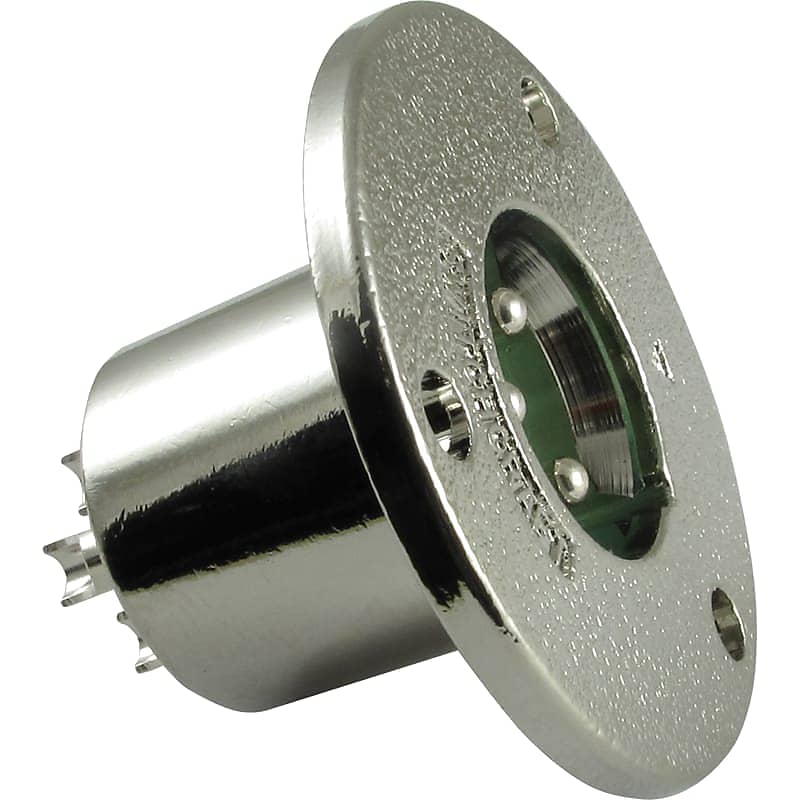 XLR Jack - Switchcraft, premium, circular panel-mount, Male / | Reverb