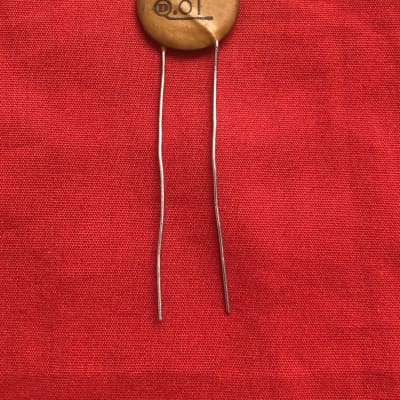Circle D .01 uF -224 Capacitor Ceramic Disc woman Tone meas. | Reverb
