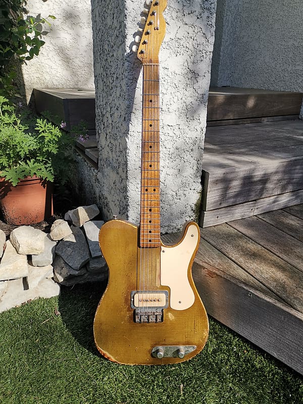 2018 Nacho Proto II hollowbody 100 years Old Pine Goldtop N° | Reverb