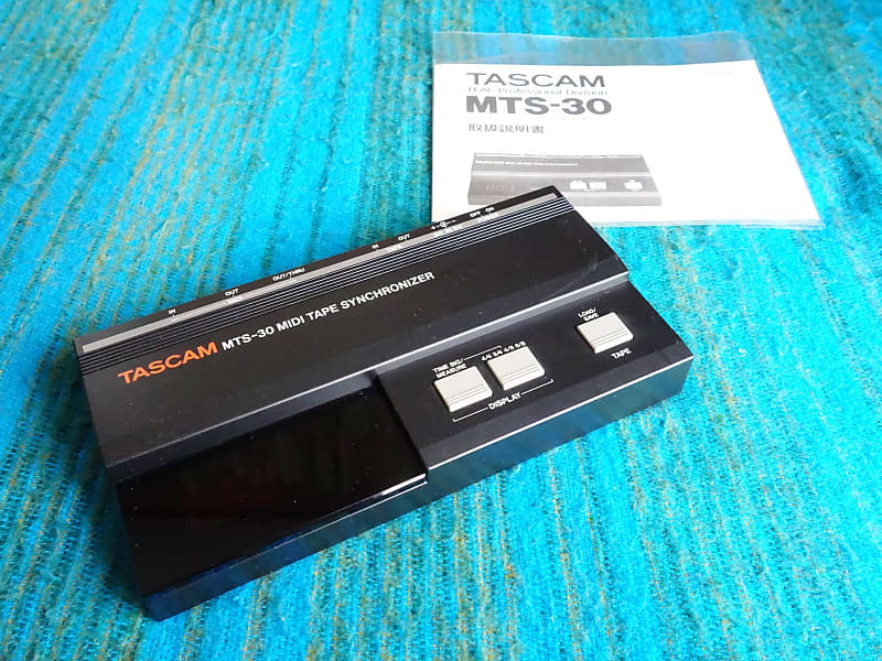 Tascam MTS-30 Midi Tape Synchronizer w/ AC Adapter - 80's | Reverb