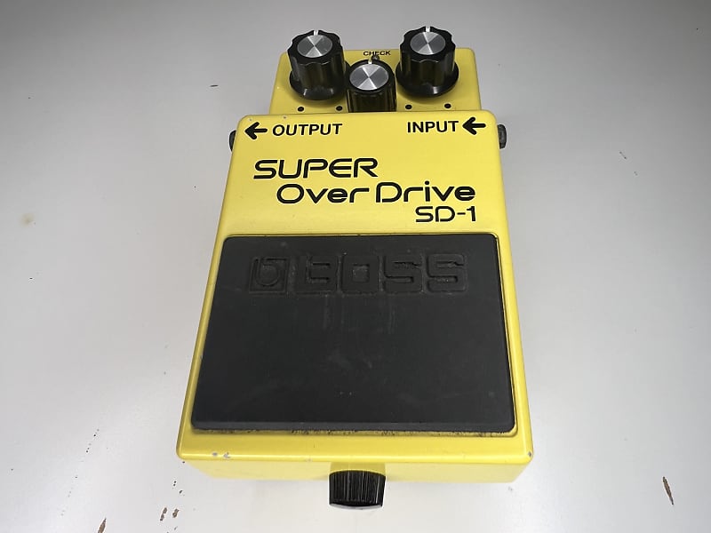 Boss SD-1 Super OverDrive with Monte Allums Mod (SD-808 | Reverb UK