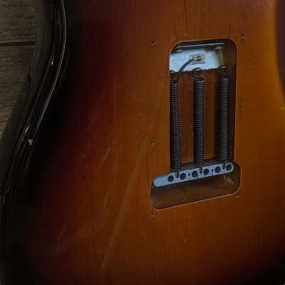 (BM004) Fender/Warmoth HSS Stratocaster - Sunburst | Reverb
