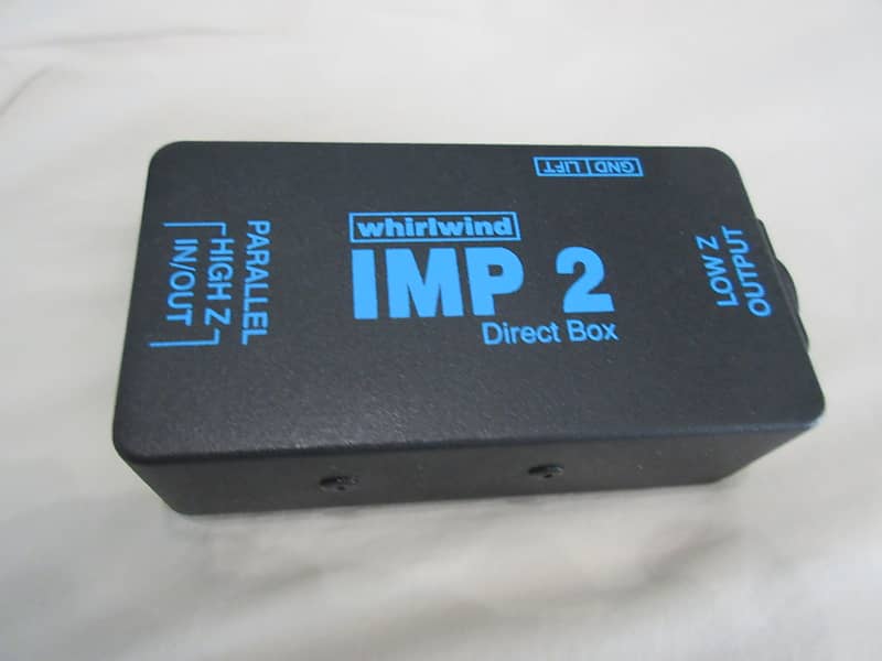 Whirlwind IMP2 Direct Box 2021 - black | Reverb