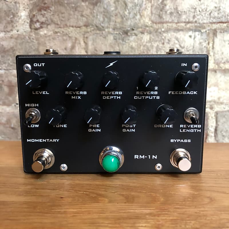 Industrialectric RM-1N Reverb Distortion, Black | Reverb