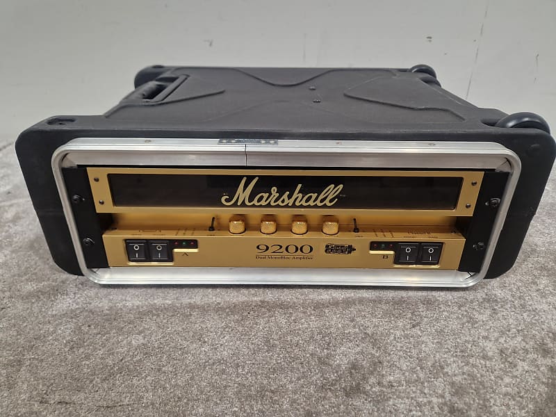 Marshall 9200 Dual MonoBloc All Tube Guitar Amp - Fully | Reverb