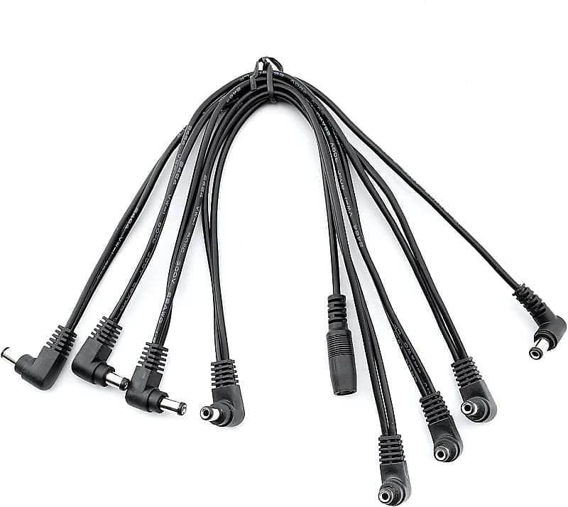 Pro DC 9V Power Jack Splitter Adapter 1 for 8 Way Daisy Chain | Reverb