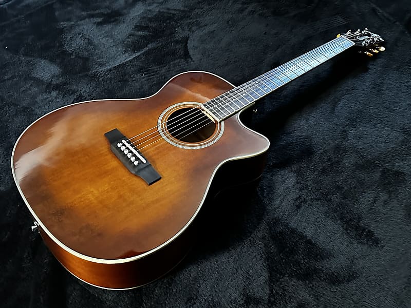 Crafter TV250CEQ/VTG 2008 - Vintage Sunburst | Reverb