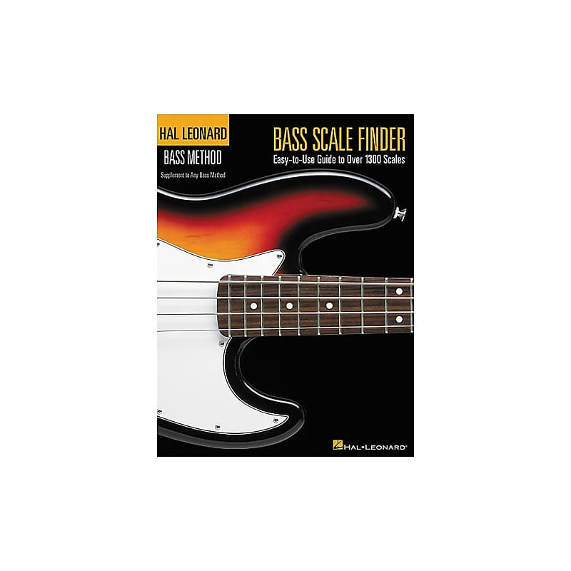 Hal Leonard Bass Scale Finder Book | Reverb