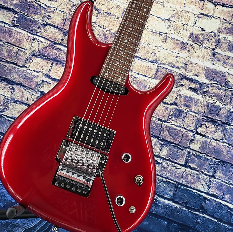 Ibanez Joe Satriani Signature guitar JS-240-PSCA Candy Apple | Reverb