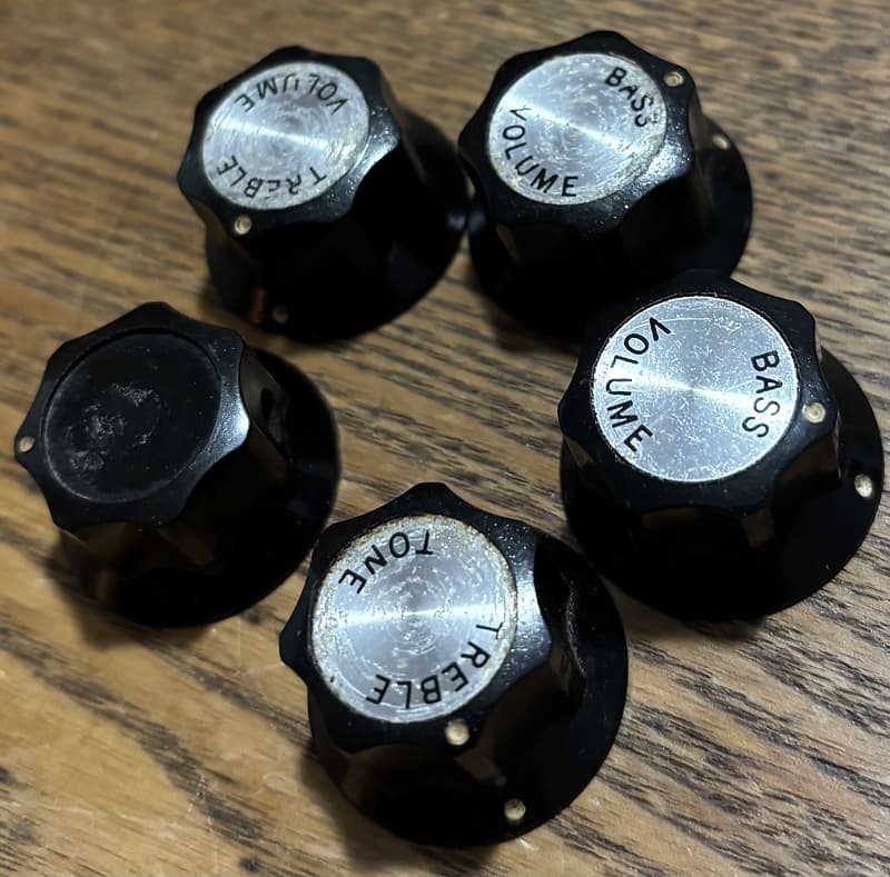 1970s Rickenbacker Knobs for 4001 360 330 481 bass or guitar | Reverb