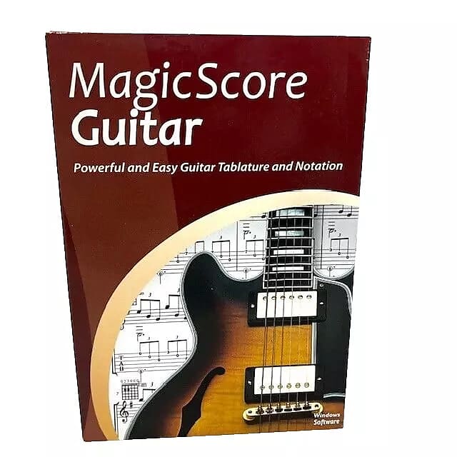 eMedia MagicScore Guitar v8 for PC | Reverb
