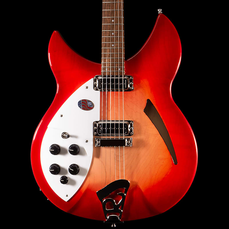 Rickenbacker 330/6 Left-Handed Guitar in Fireglo | Reverb Australia