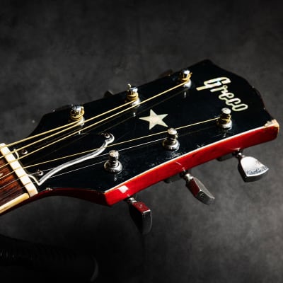 Greco Gibson J-180 70's - Cherry Sunburst | Reverb