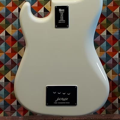 Burns Rostill Marvin Bass - White | Reverb