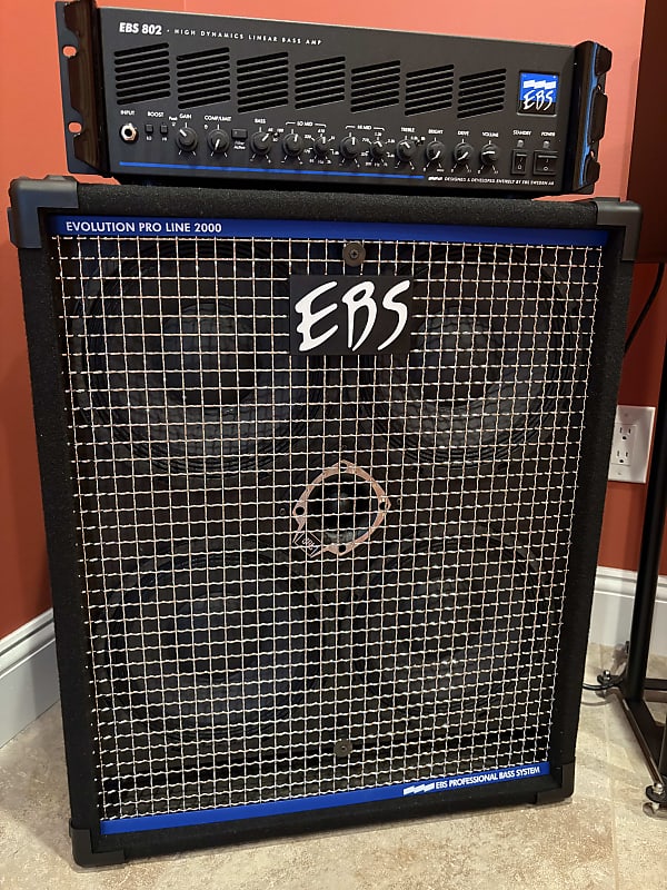 EBS 802 Bass Head plus PROLINE-410 4X10 2024 | Reverb