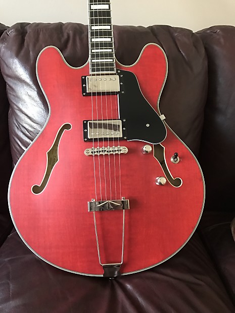 Eastman Ray Benson 2016 Matte Cherry RB486 | Reverb