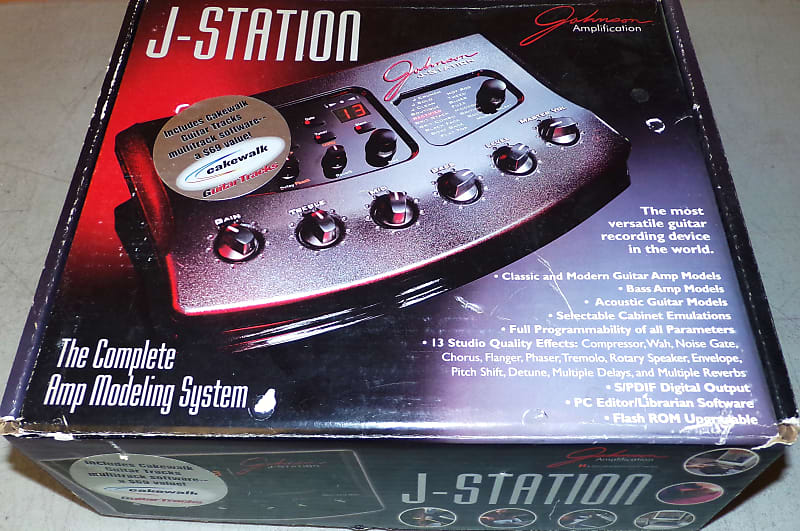 Johnson J-Station Guitar & Bass Guitar Desktop Multi Effects | Reverb
