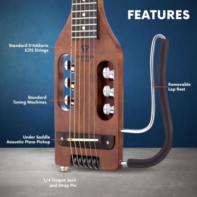 Guitar Ultra-Light Guitar for Travel | Portable and Headless | Reverb