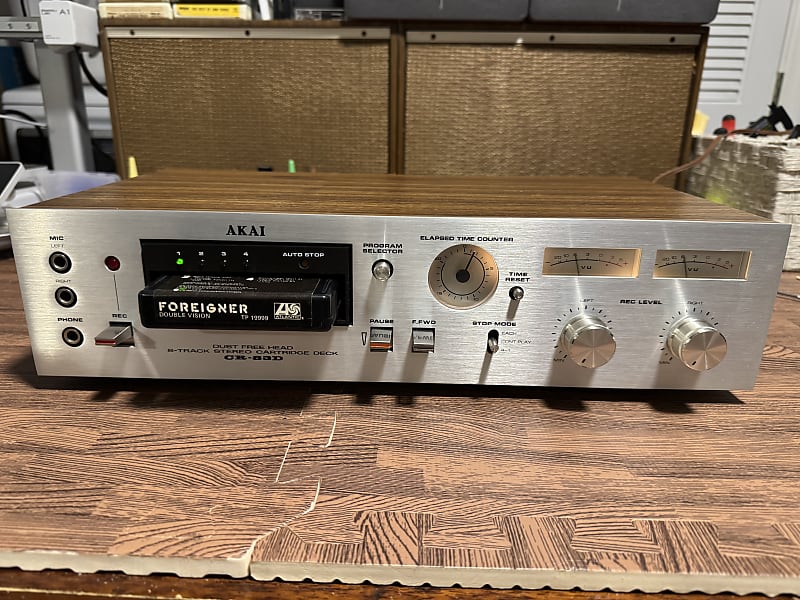 AKAI CR-83D 8 Track Deck High End Professionally Serviced | Reverb