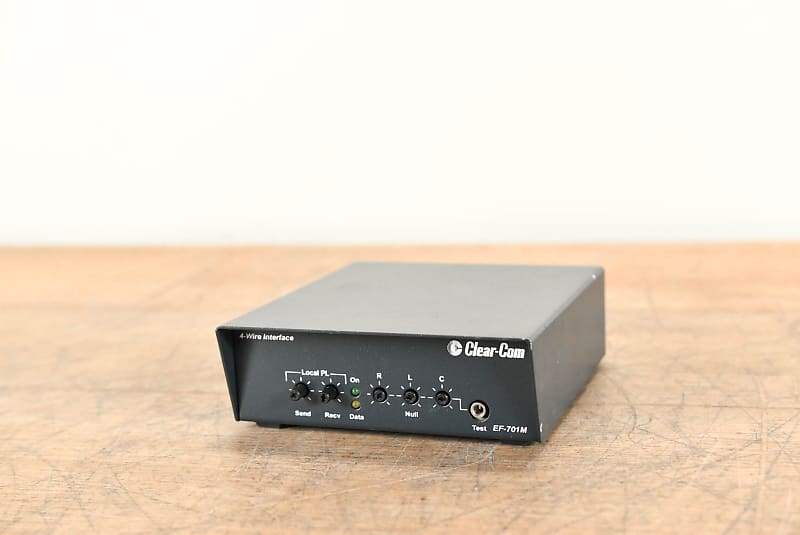 Clear-Com EF-701M 4-Wire Interface with Call Signal CG005KR | Reverb