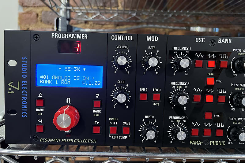 Studio Electronics SE-3X analog 3-voice paraphonic rackmount | Reverb
