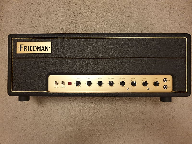 Friedman Small Box 50 Custom 3 Mode Head (230 V) 2020 Black | Reverb