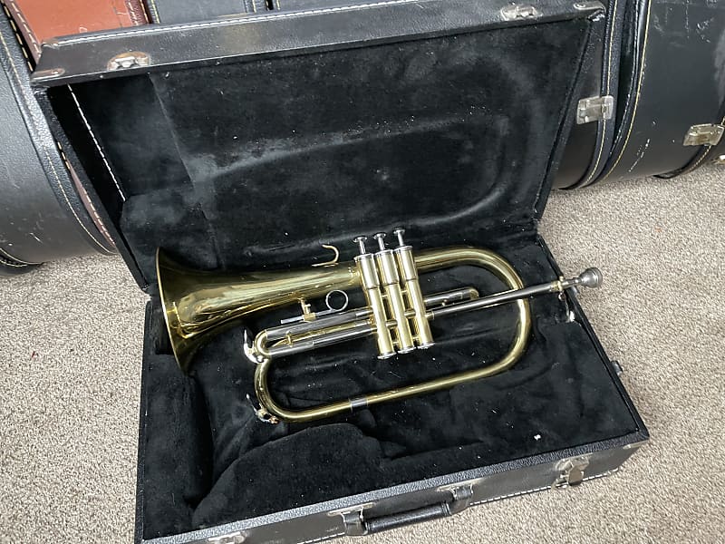 lafayette flugelhorn (trumpet cornet) - brass | Reverb