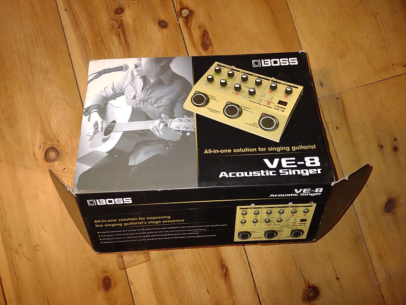 Boss VE-8 Acoustic Singer Multi-Effects Pedal | Reverb