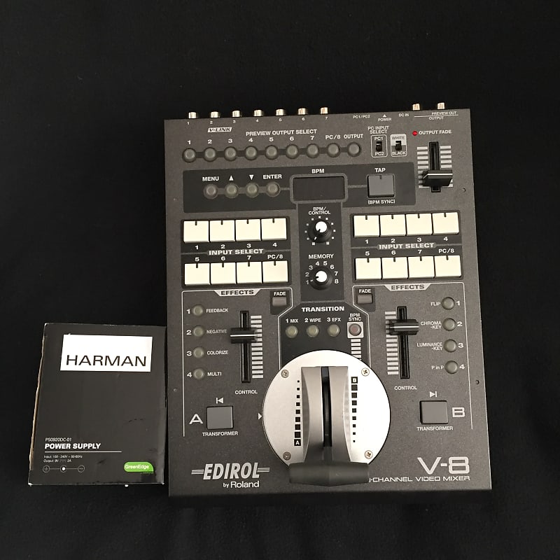 Roland Roland Edirol V-8 8 Channel Video VJ Mixer (Please | Reverb