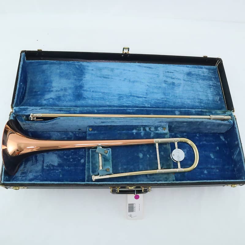 C.G. Conn Model 10H Professional Trombone SN 781323 COPPER | Reverb