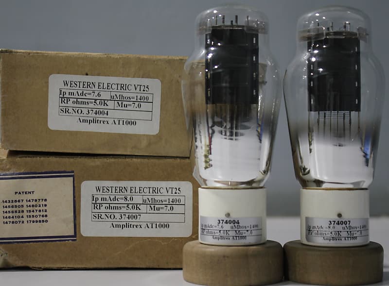 1MP VT25 WESTERN ELECTRIC Leaf Getter Made in USA Amplitrex | Reverb