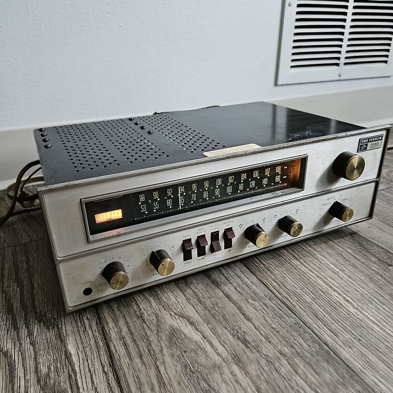 The Fisher 220-T Transistor AM/FM Multiplex Receiver (1966) | Reverb