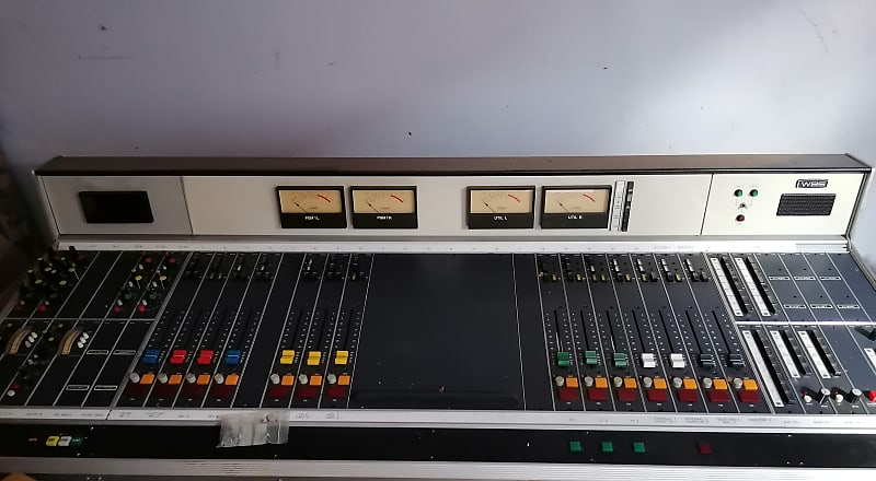 Ward Beck Systems 14 fades radio mix console mid-90s | Reverb