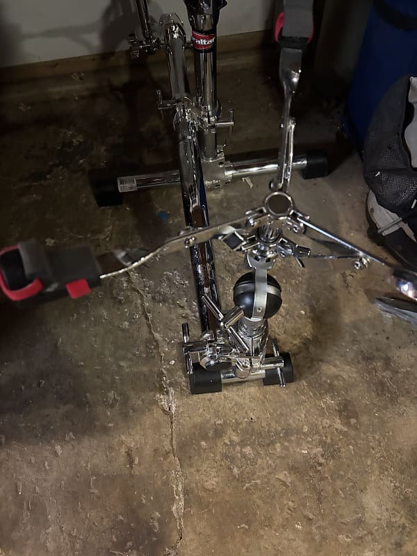 Gibraltar Stealth Chrome drum rack dw - pdp snare/tom mount | Reverb