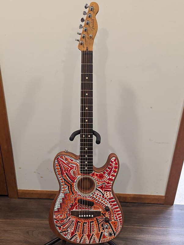 Fender Mexican Acoustasonic Telecaster 2023 - Custom | Reverb