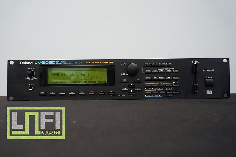 Roland JV-2080 Multi Timbral MIDI Sound Module Expandable | Reverb