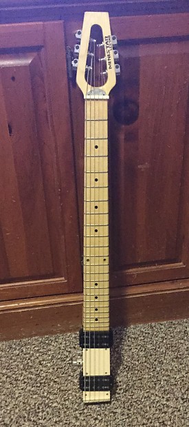 Ministar Travel Guitar Lestar 2000s Natural | Reverb