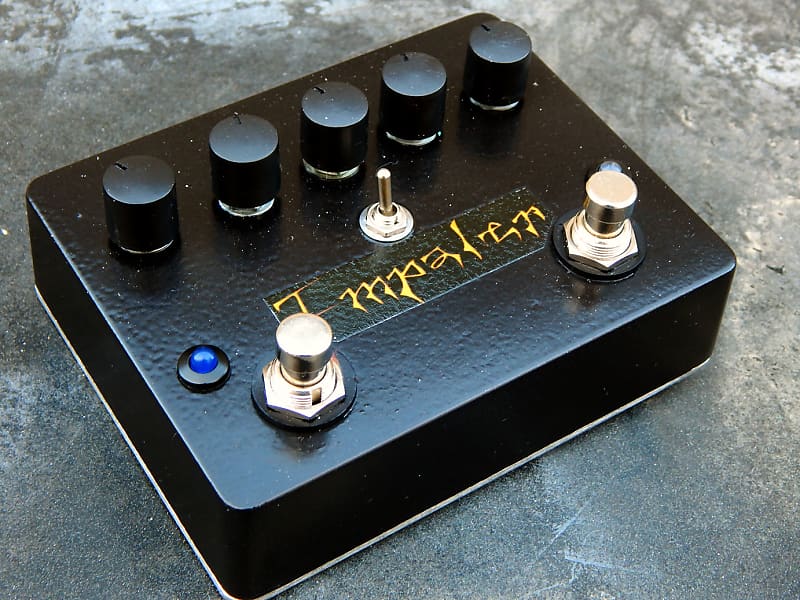Sizzorfite Studio Impaler Distortion Black | Reverb Sizzorfite Studio Impaler Distortion Black | Reverb