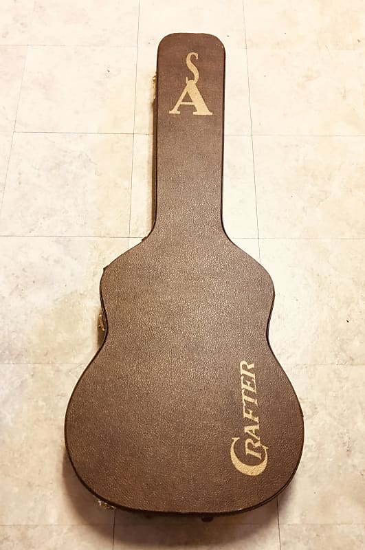 Crafter SA-12 TMBK 2009 Black Tiger Flamed Maple | Reverb