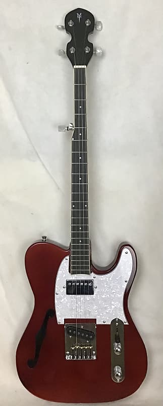 MORTone Semi Hollow Electric Banjocaster Conversion | Reverb Australia