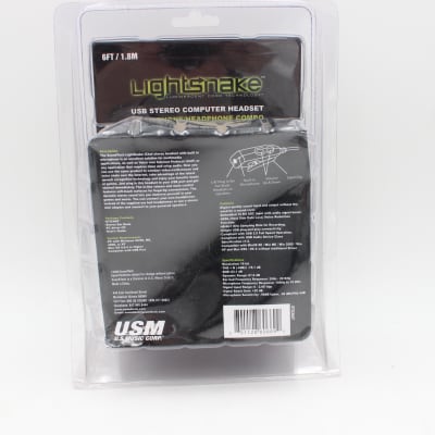 Lightsnake USB Microphone/Headphone Combo | Reverb