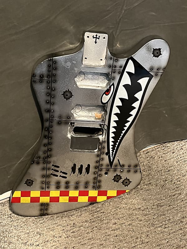 Firebird Guitar Body WWII - Jackson style | Reverb